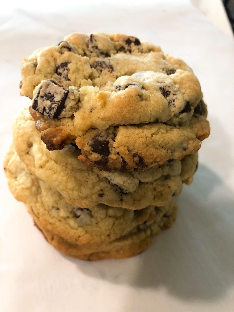Big Bakery Style Triple Chocolate Cookies - Etsy
