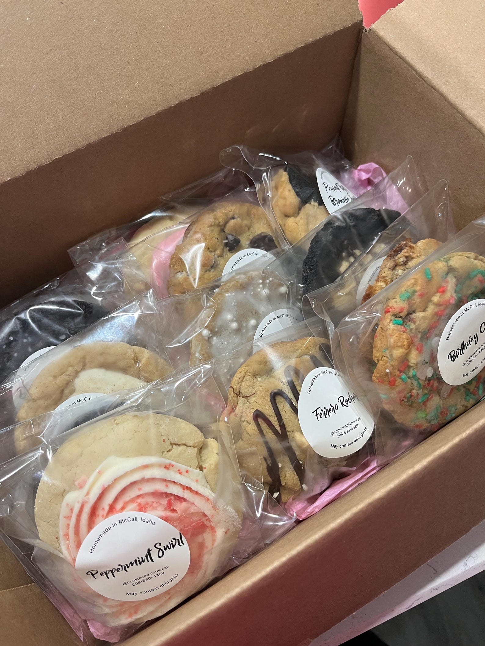 Big Bakery Style Cookies - Variety Box - Etsy