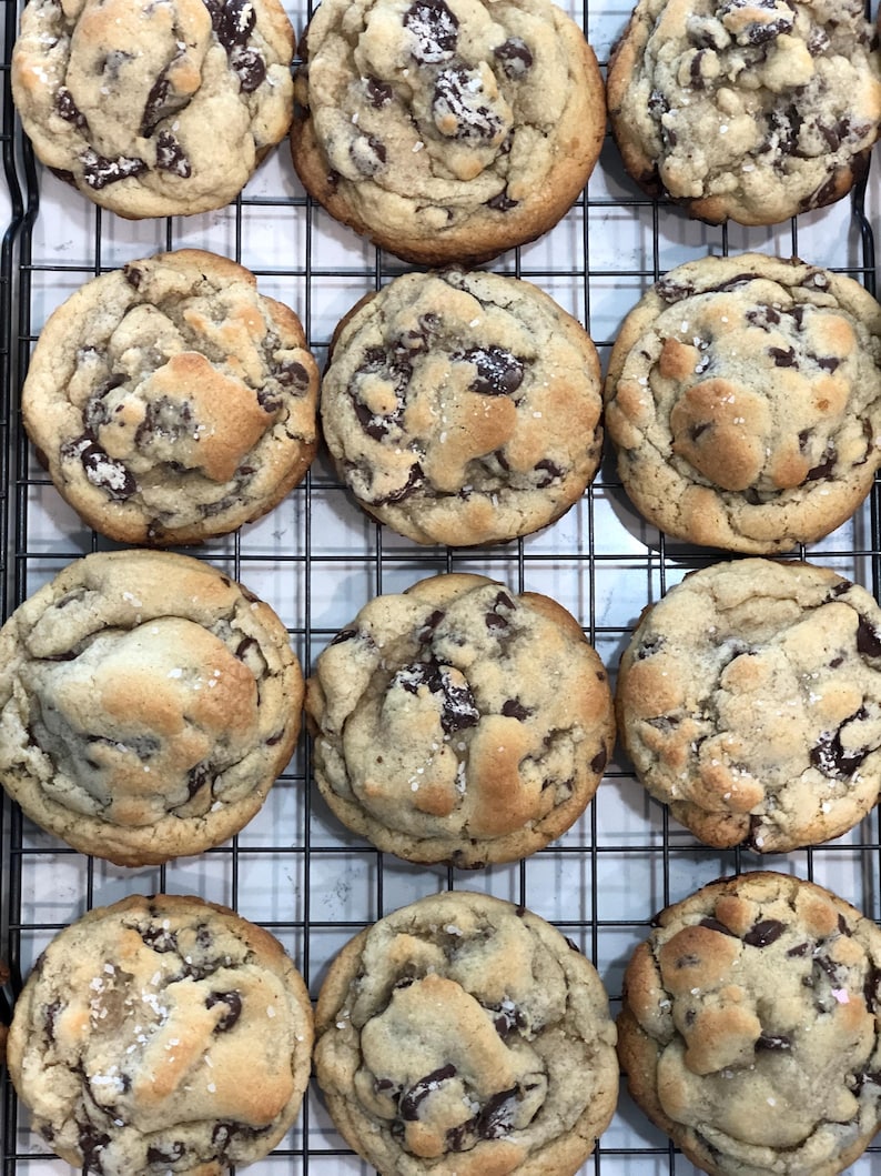 Big Bakery Style Triple Chocolate Cookies - Etsy