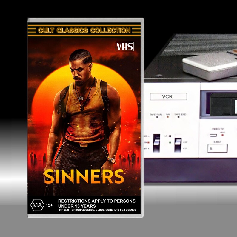 Sinners (2025) Michael B Jordan, Hailee Steinfeld - Australian VHS ...