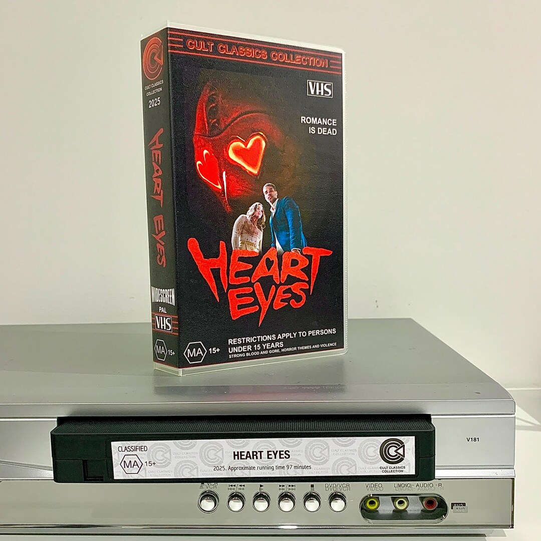 Heart Eyes (2025) Olivia Holt, Mason Gooding - Australian VHS - Etsy