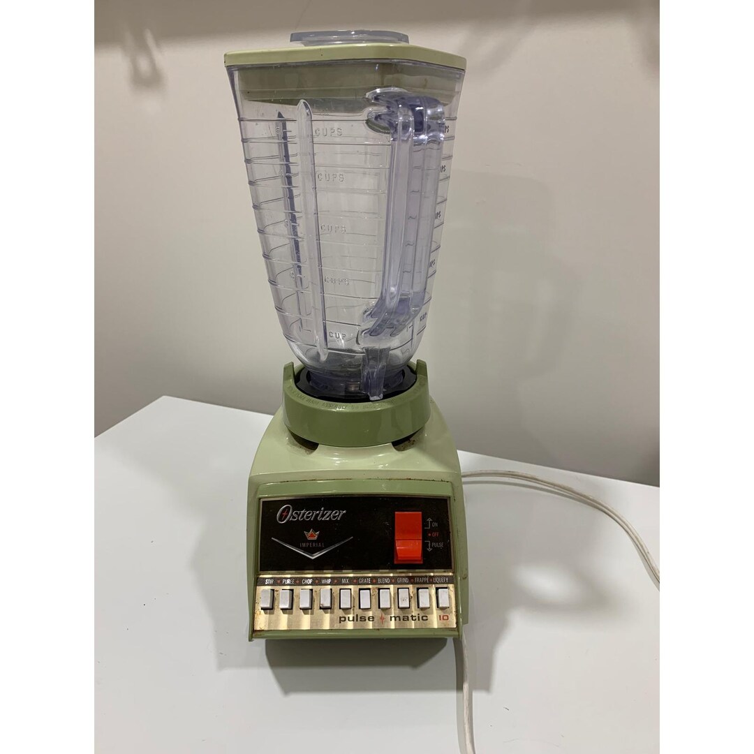 Osterizer Imperial Blender Pulse Matic 10 Speed W/ Pulse - Avocado ...