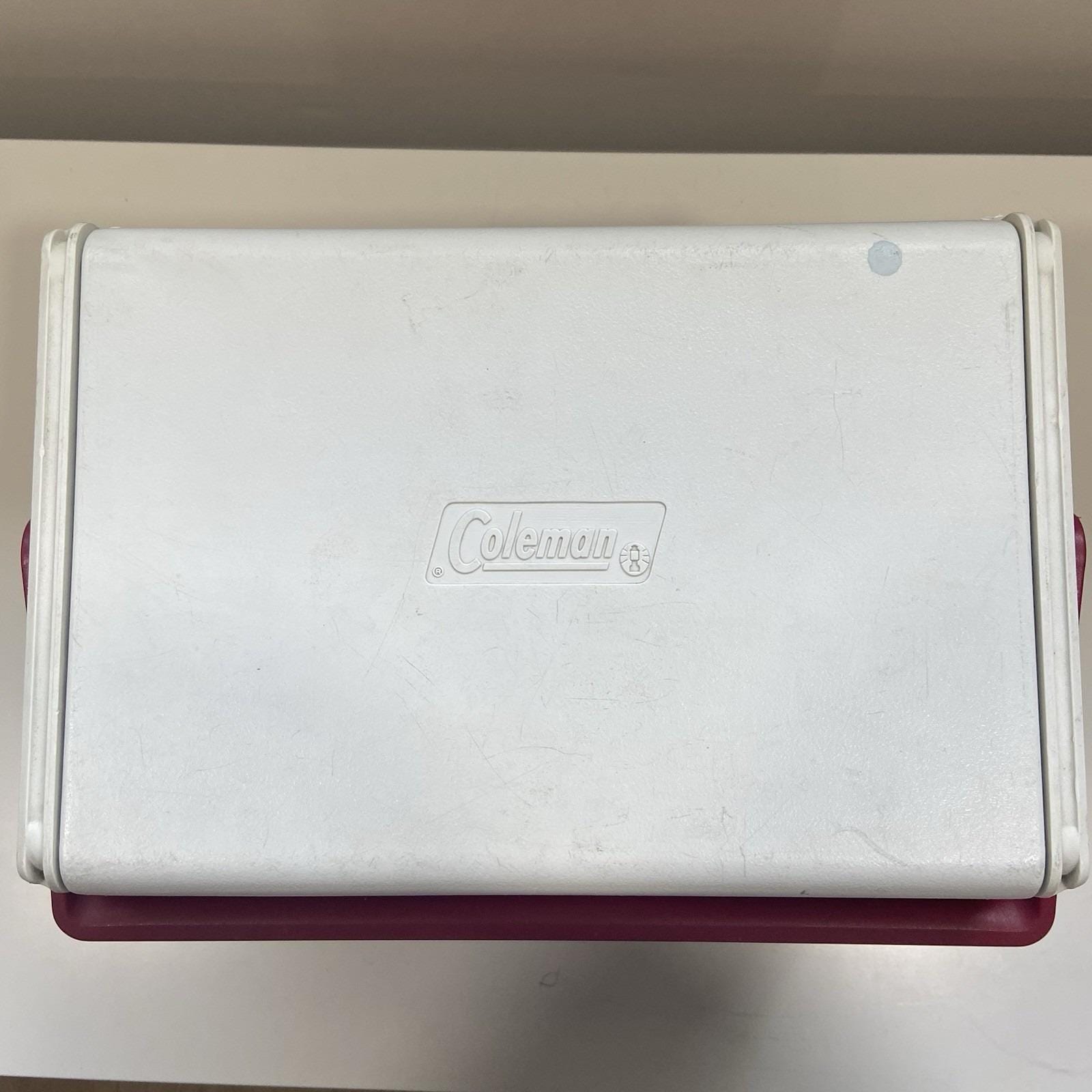 Coleman 10 Model 5210 Cooler Ice Chest With Flip/slide Lid, Vintage ...