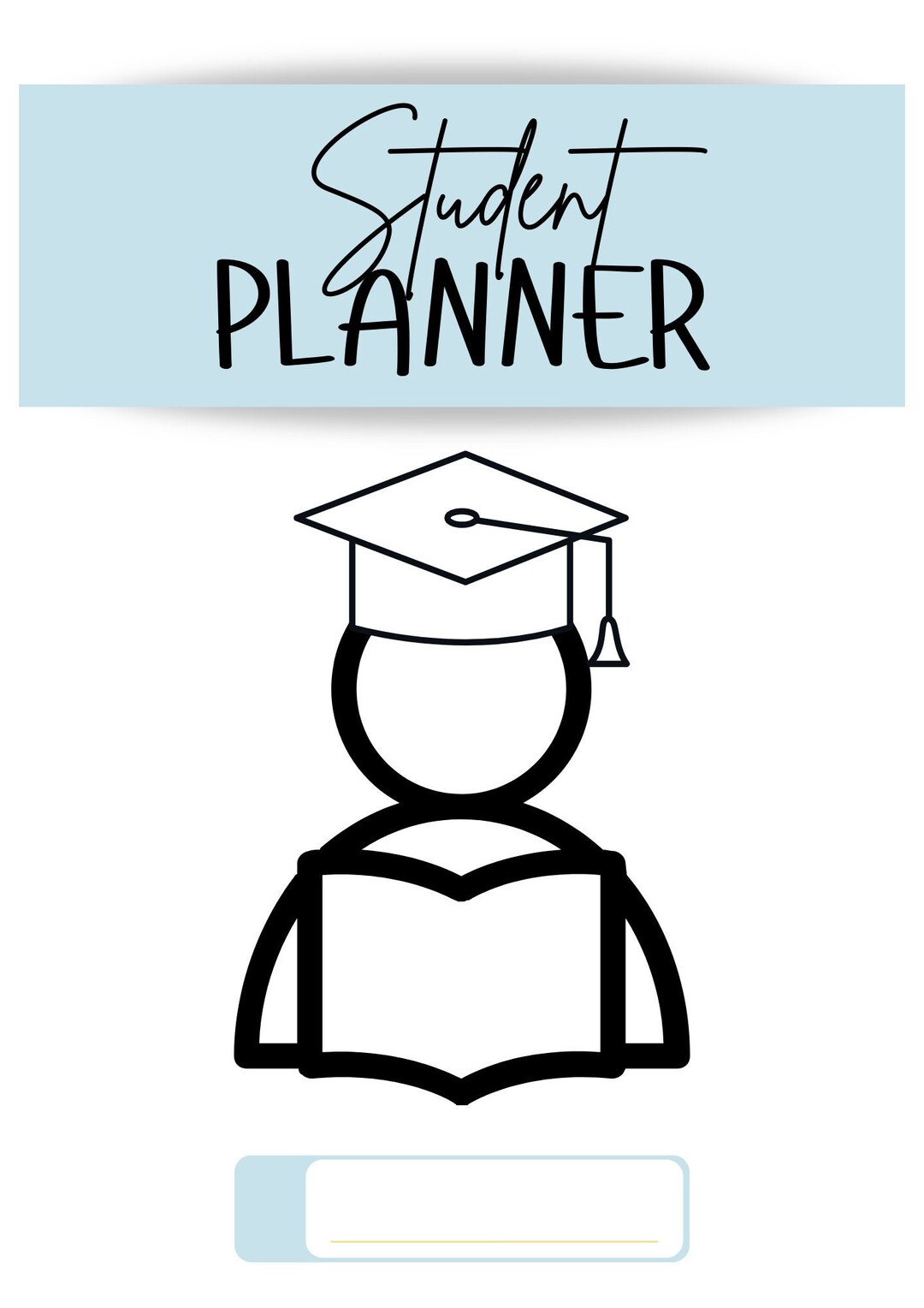 STUDENT PLANNER, Daily Planner, Weekly Planner, College Student Planner ...