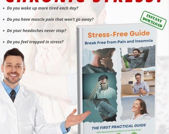 Digital Stress Relief Guide | Overcome Chronic Fatigue, Muscle Pain ...