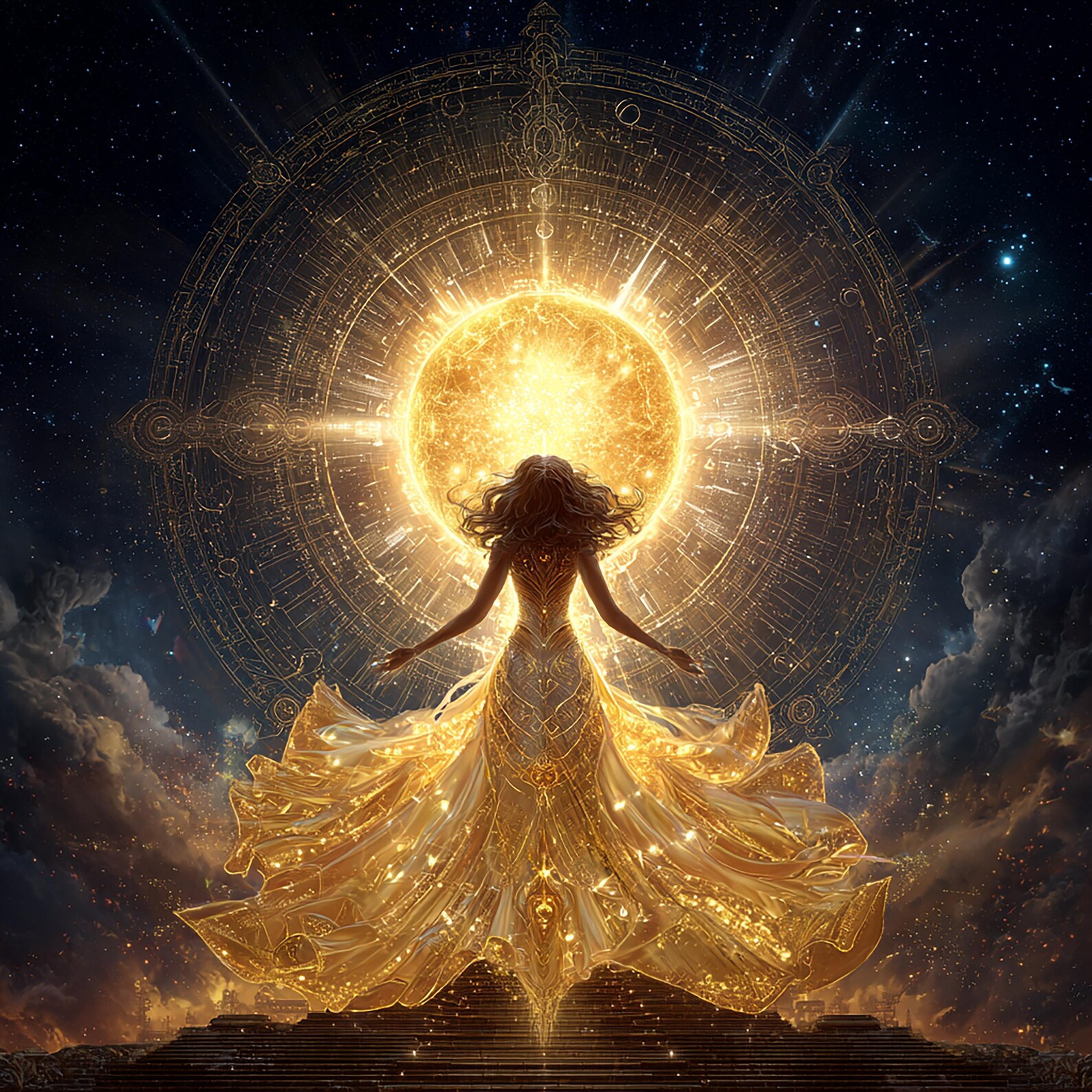Powerful Goddess Wall Art Set of 5 Digital Download 300 DPI Sacred ...
