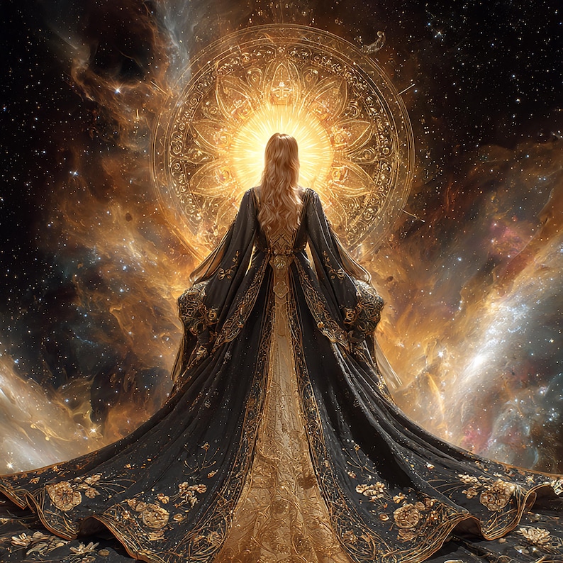 Powerful Goddess Wall Art Set of 5 Digital Download 300 DPI Sacred ...