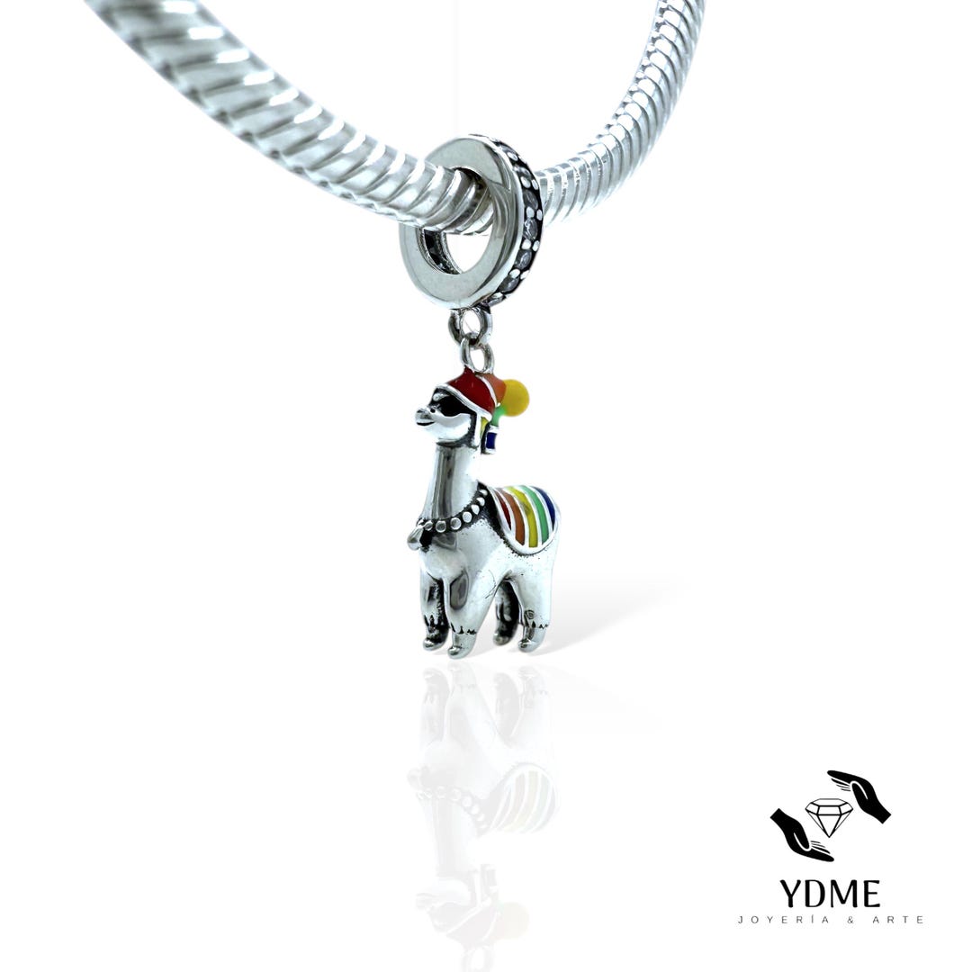 Llama Charm Silver Llama Pendant Inca Pendant Peru - Etsy