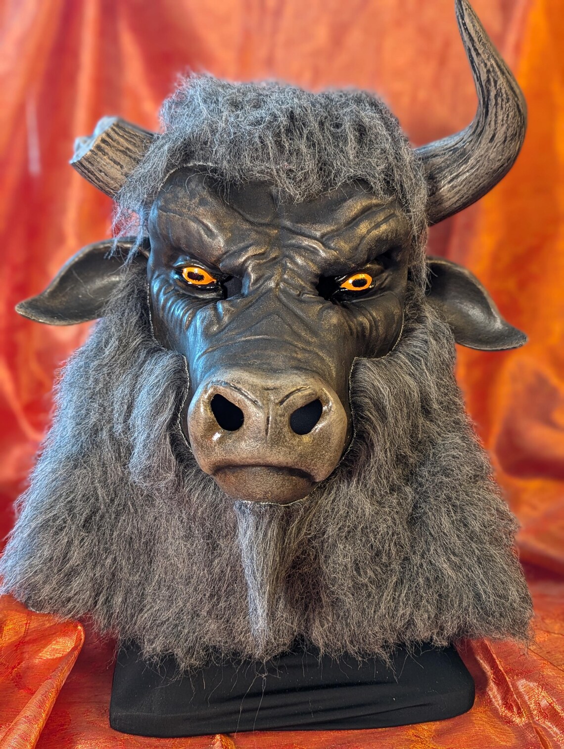 Handmade 3D Printed Minotaur Mask for Cosplay & Halloween Impressive ...
