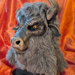 Handmade 3D Printed Minotaur Mask for Cosplay & Halloween Impressive ...