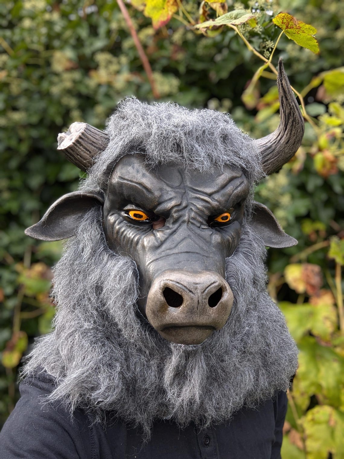 Handmade 3D Printed Minotaur Mask for Cosplay & Halloween Impressive ...