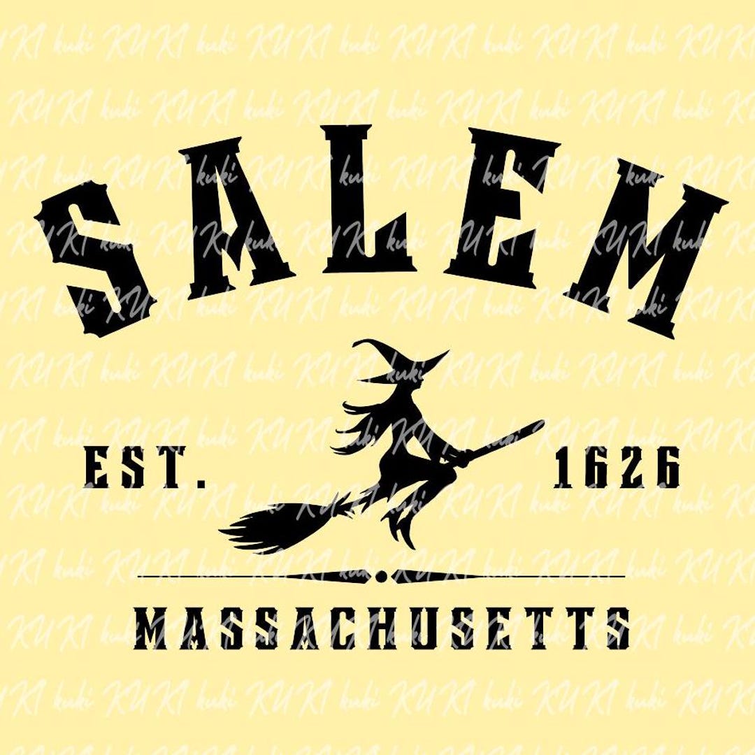 Salem Massachusetts Svg, Salem PNG - Etsy