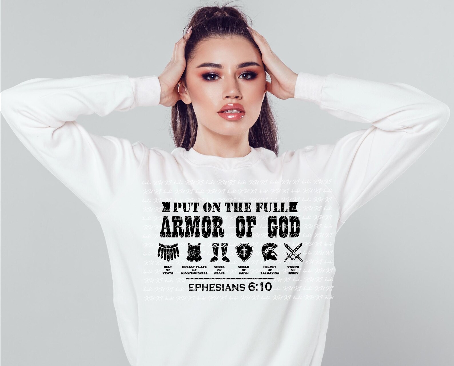 Armor of God SVG, Put the Full Armor of God PNG, Ephesians 6 10 SVG - Etsy