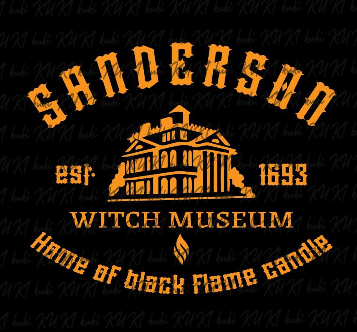 Sanderson Witch Museum SVG - Etsy