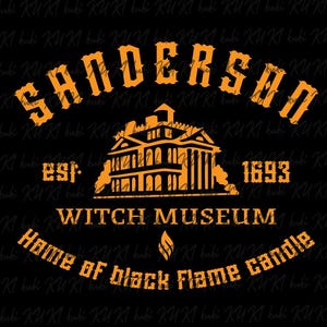 Sanderson Witch Museum SVG - Etsy