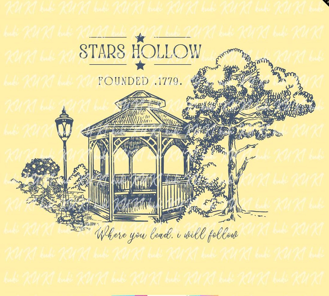 Stars Hollow SVG, Stars Hollow Png, Gilmore Girls Svg, Stars Hollow ...