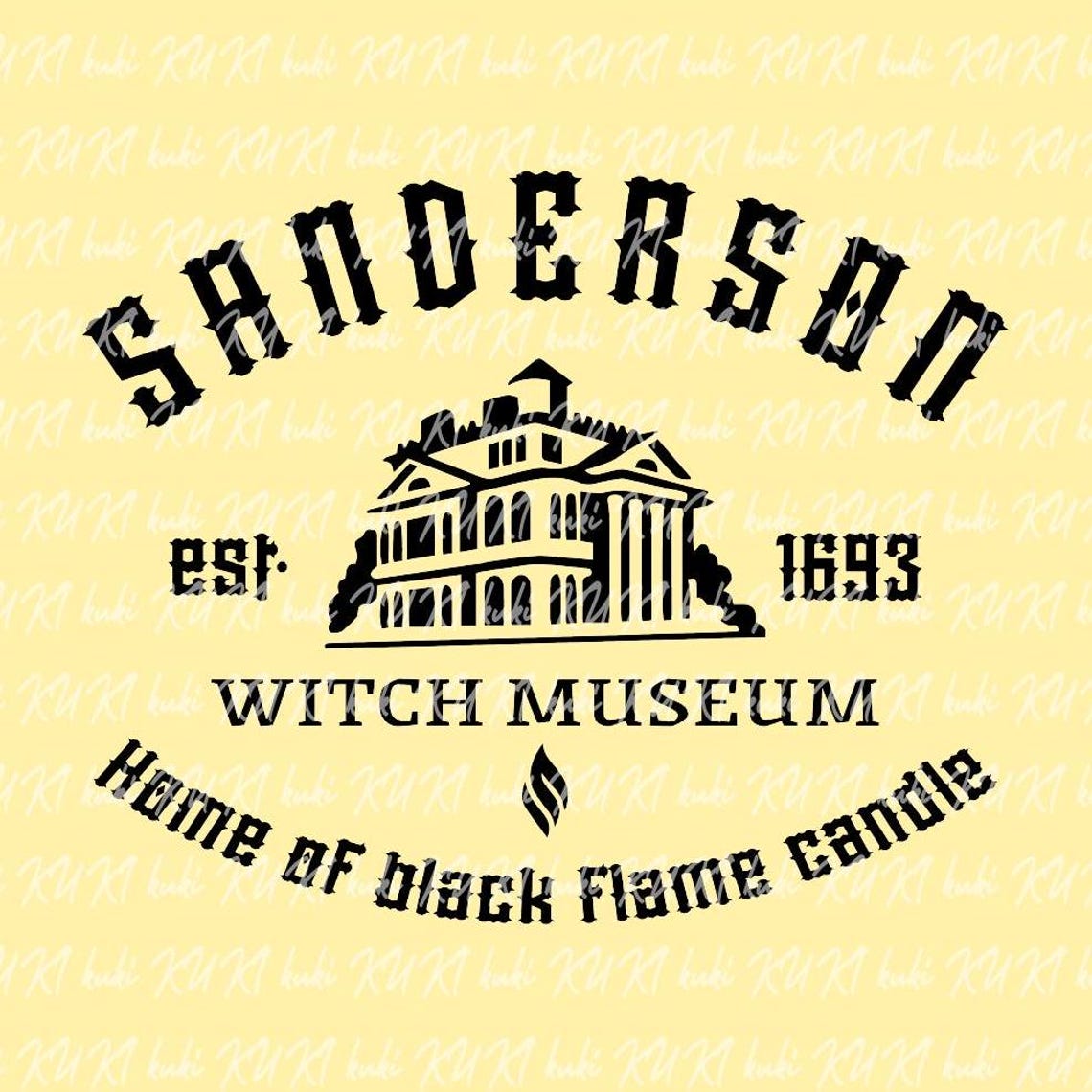Sanderson Witch Museum SVG - Etsy