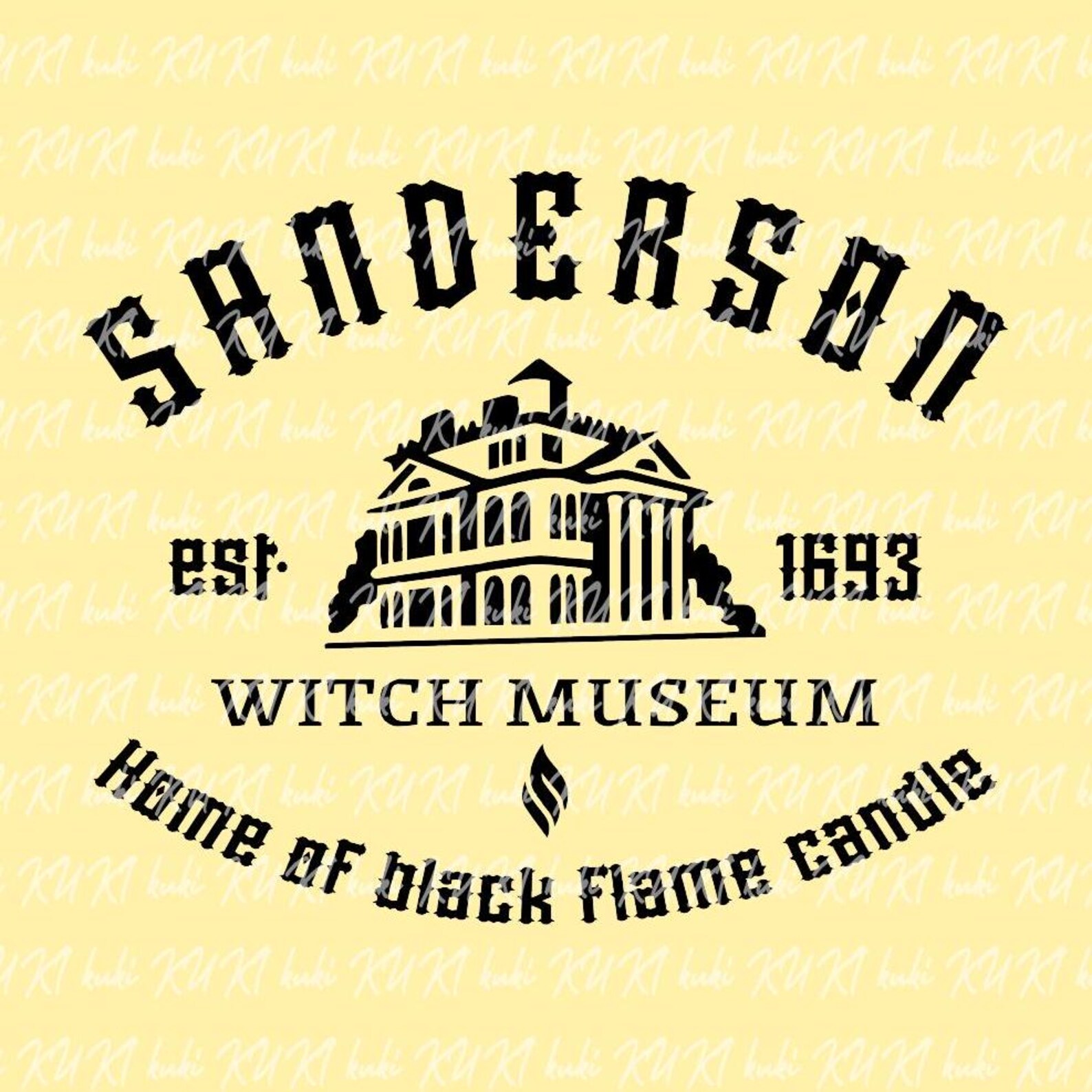 Sanderson Witch Museum SVG - Etsy