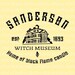Sanderson Witch Museum SVG - Etsy