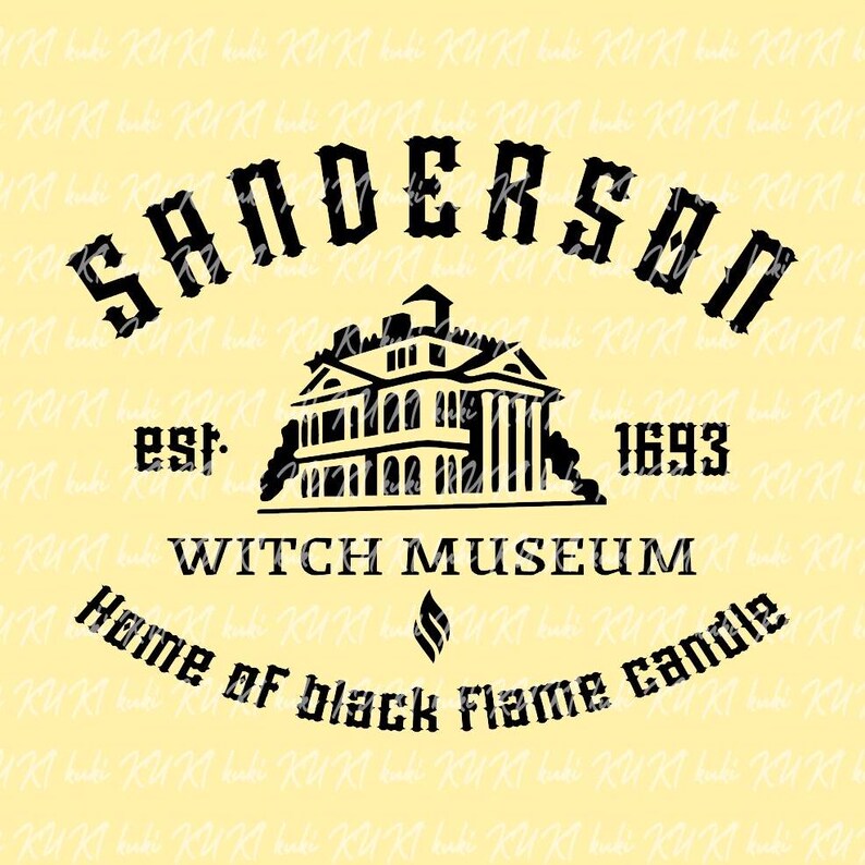 Sanderson Witch Museum SVG - Etsy