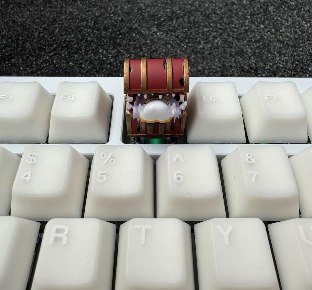 Handmade Resin Key Caps Frieren Theme Treasure Box Monster Artisan ...