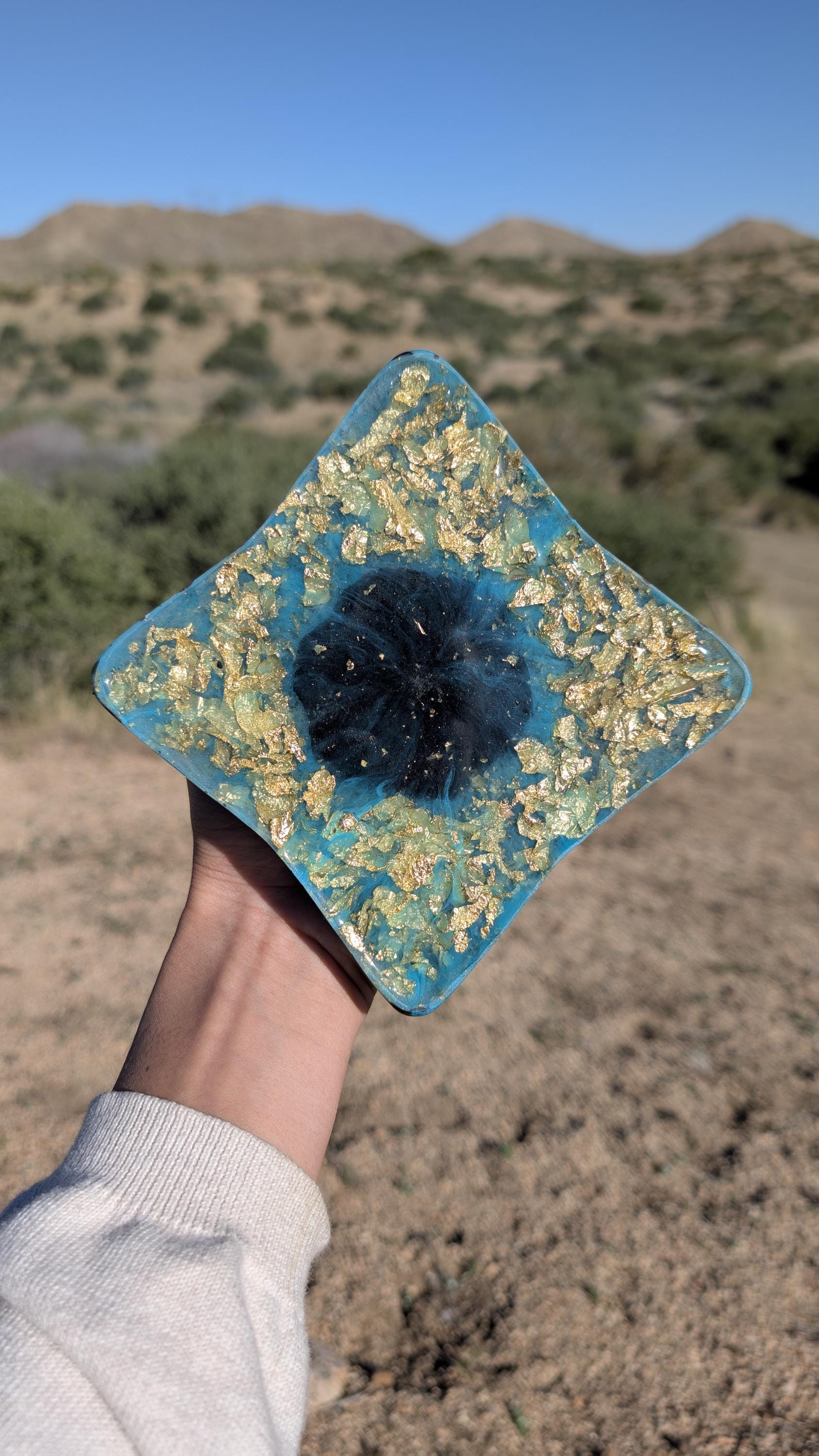 Hand Mold Giza Pyramid Orgone Generator 144mhz Home Energy Filter EMF ...