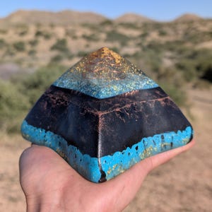 Hand Mold Giza Pyramid Orgone Generator 144mhz Home Energy Filter EMF ...