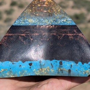 Hand Mold Giza Pyramid Orgone Generator 144mhz Home Energy Filter EMF ...