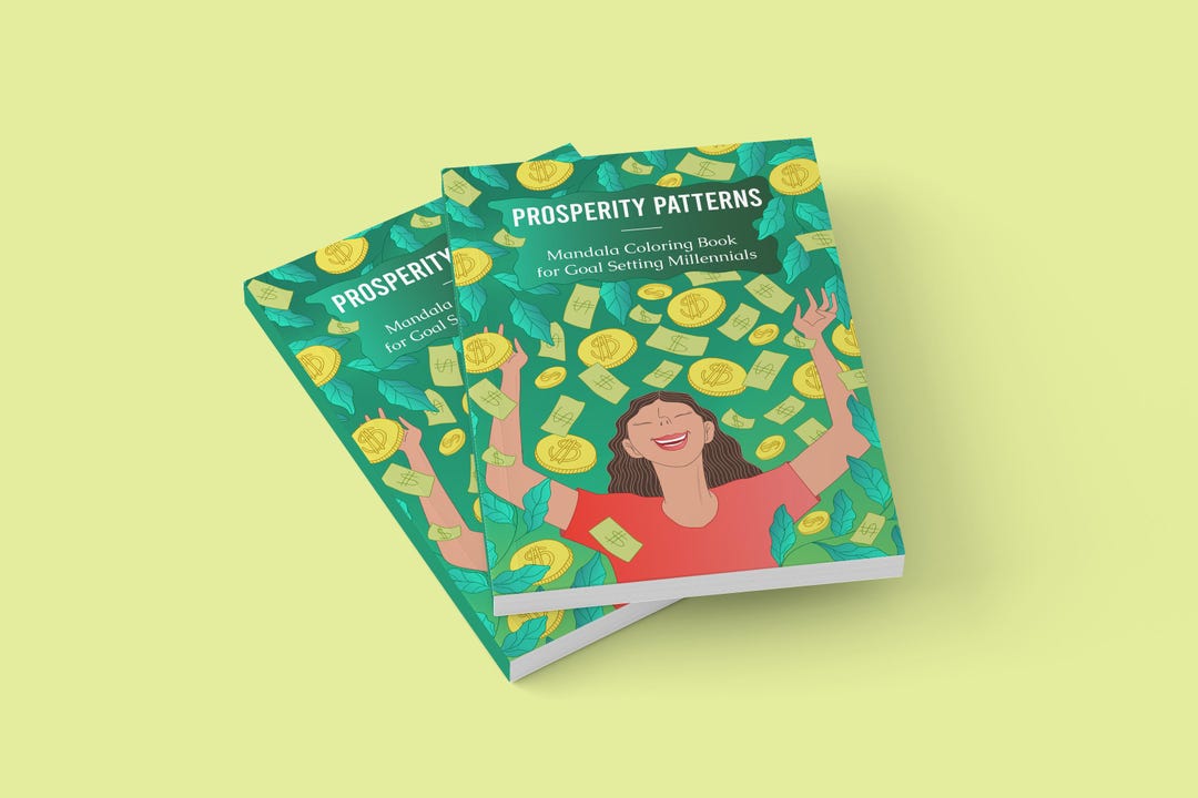 Coloring Book "prosperity Patterns" - Debt Free Journey by the Money Social Club - Etsy