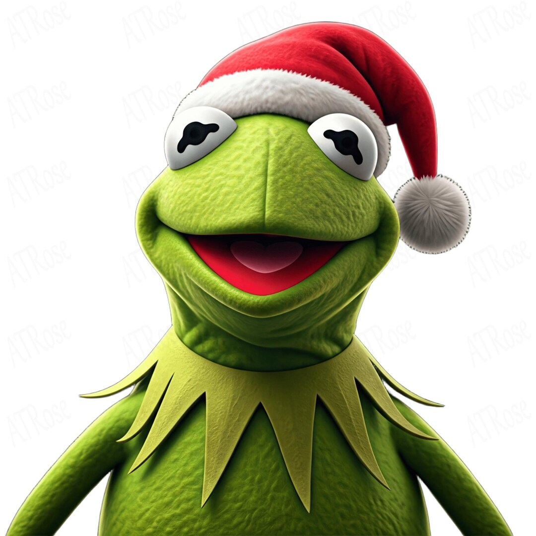 PNG Kermit the Frog Cute Cartoon Clipart Digital Download Transparent ...