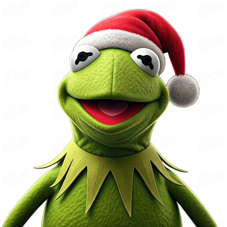 PNG Kermit the Frog Cute Cartoon Clipart Digital Download Transparent ...