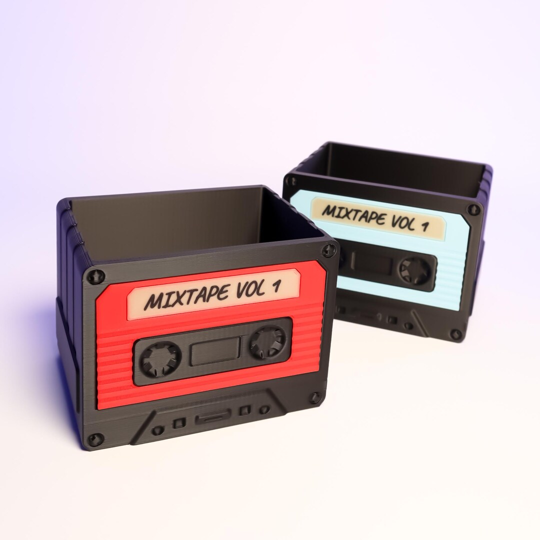 Cassette Desk Organizer - Etsy