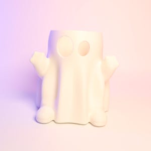 Ghost Container (silly Eyes) - Etsy
