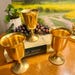 Vintage Beautiful Brass Drinking® Goblets set of 3 - Etsy
