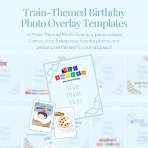 Train Themed Birthday Bundle, Complete Digital Download Pack, Train ...