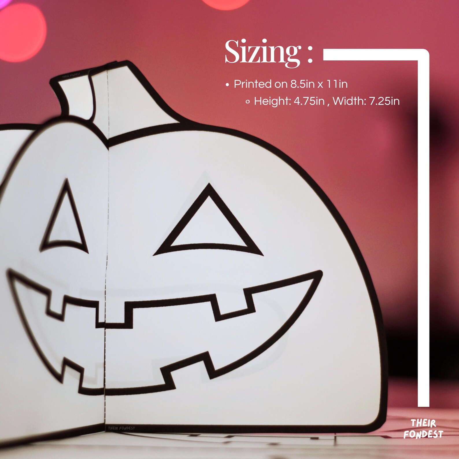 Printable Fall Pumpkin Craft Fall Crafts for Kids, Fall Coloring Page ...