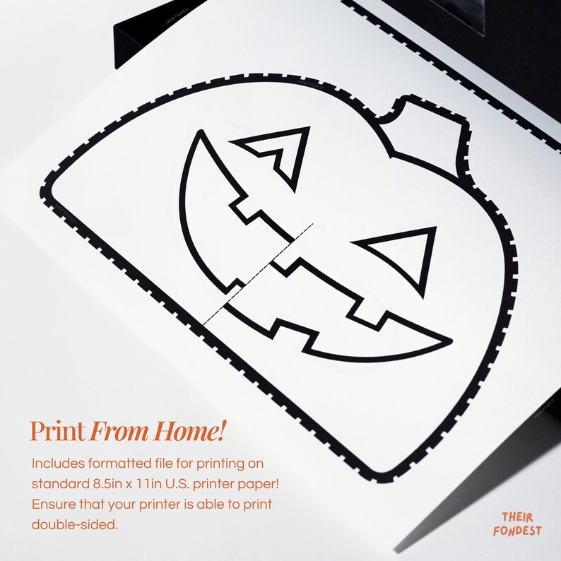 Printable Fall Pumpkin Craft Fall Crafts for Kids, Fall Coloring Page ...