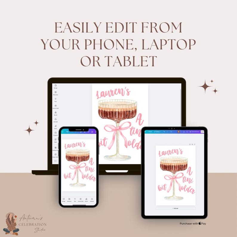 A Tini Bit Older Espresso Martini Themed Instant Digital Download ...