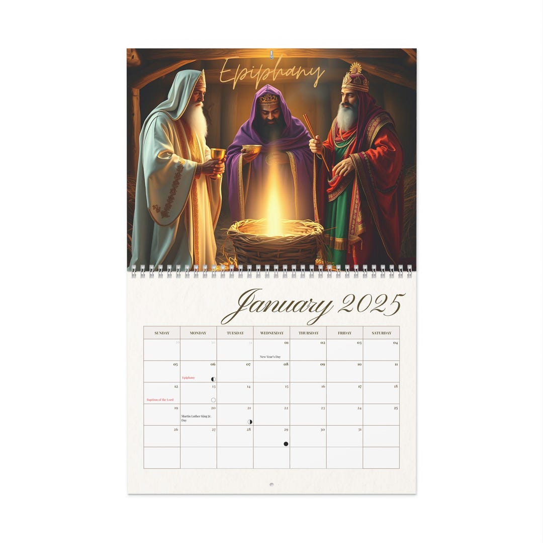 Wall Calendars Biblical Holiday Calendar, Religious Calendar, Christian ...
