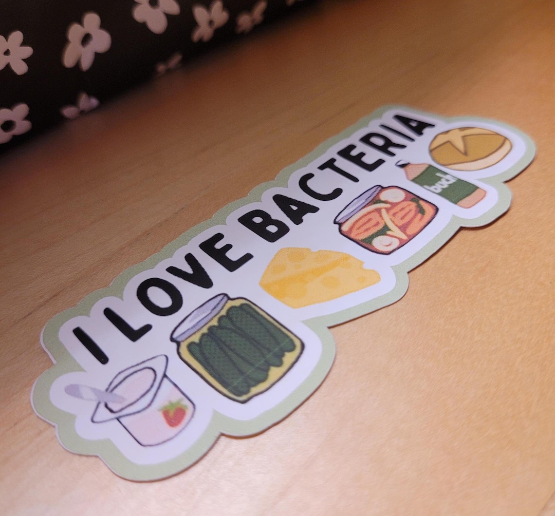 I Love Bacteria!!! Sticker - Etsy