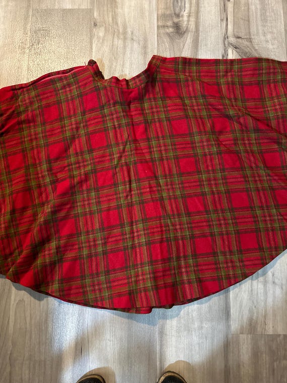Rare Vintage 50s/60s Pendleton Wool Red Plaid Full Ci… - Gem