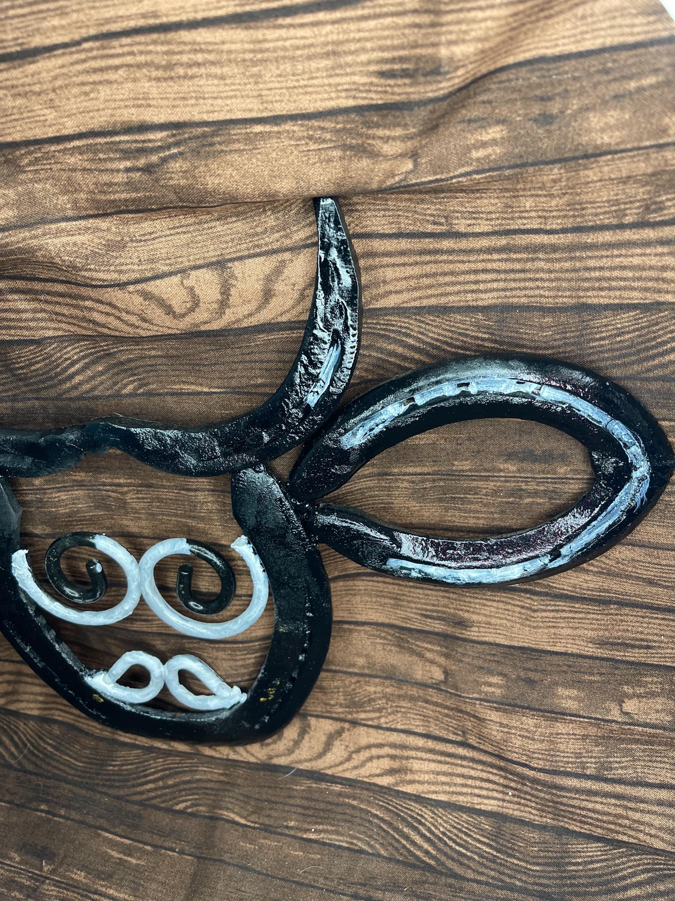 Cute Horseshoe Cow Wall Art - Etsy