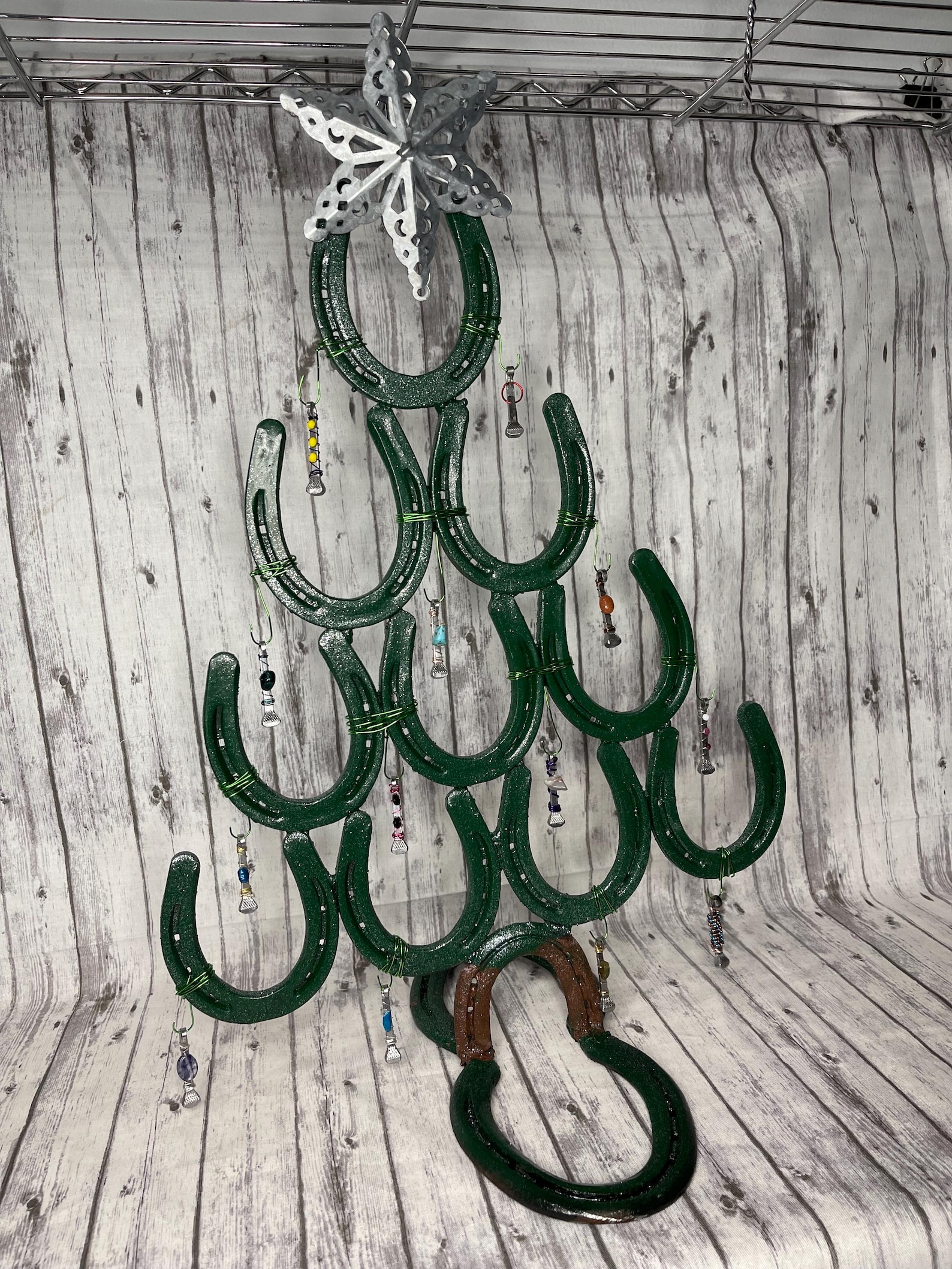 Mini Horseshoe Christmas Tree - Etsy