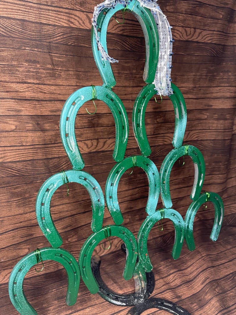 Mini Horseshoe Christmas Tree - Etsy