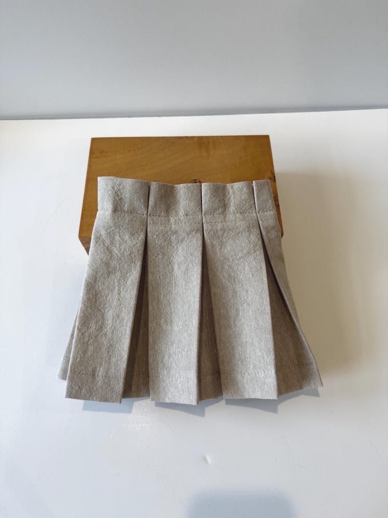 8" Box Pleated Lampshade Cover - Linen - Etsy