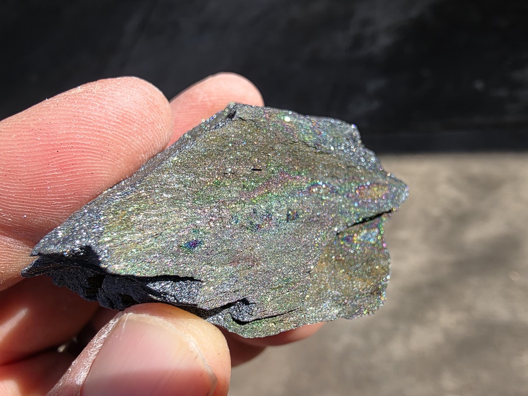 Rare Rainbow Hematite Specimen, Rock Currier Find, 1992 Brazil - Etsy