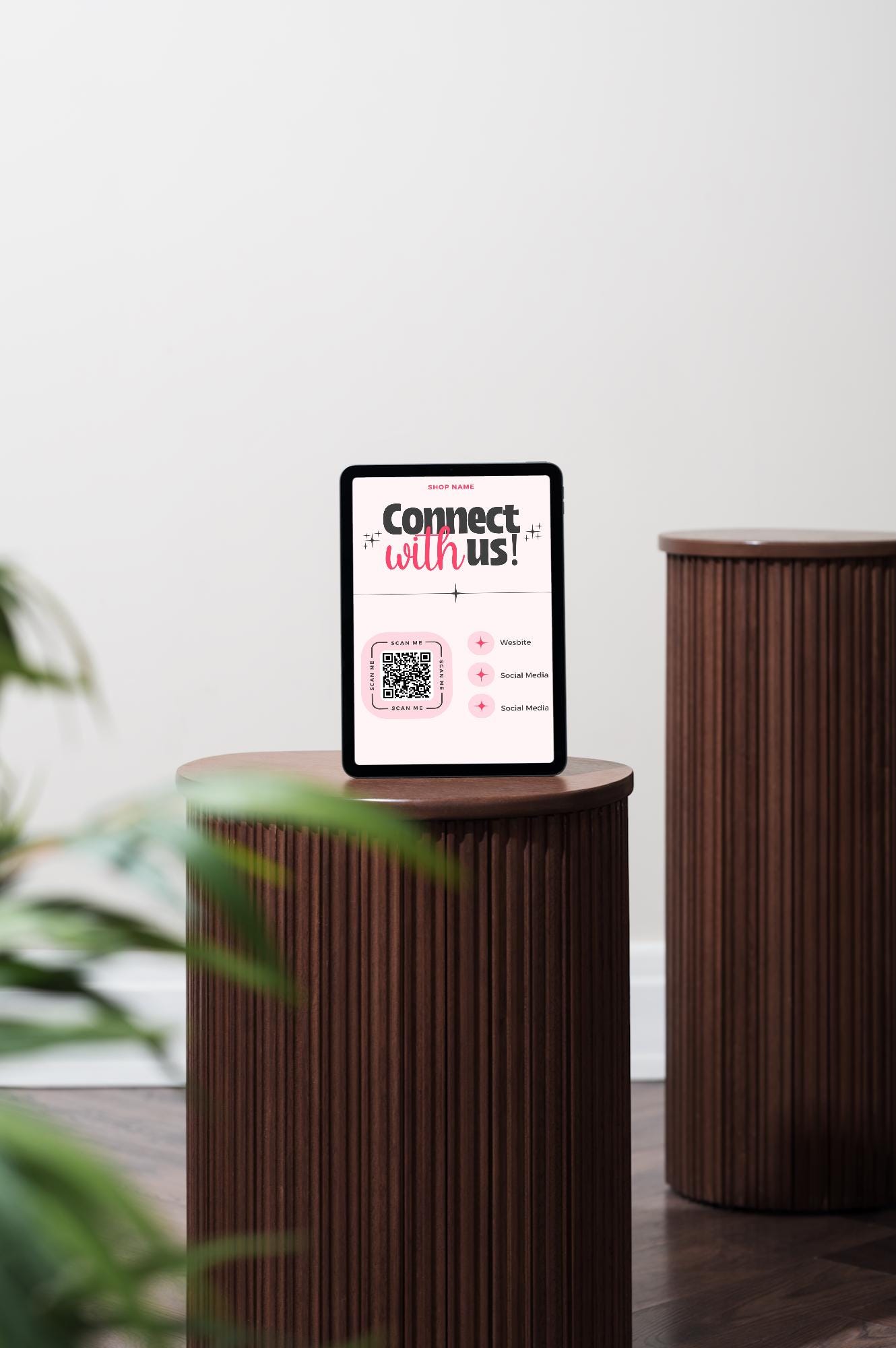 QR Code | Social Media | Branding | Digital Template | DIY | 5 X 7 ...