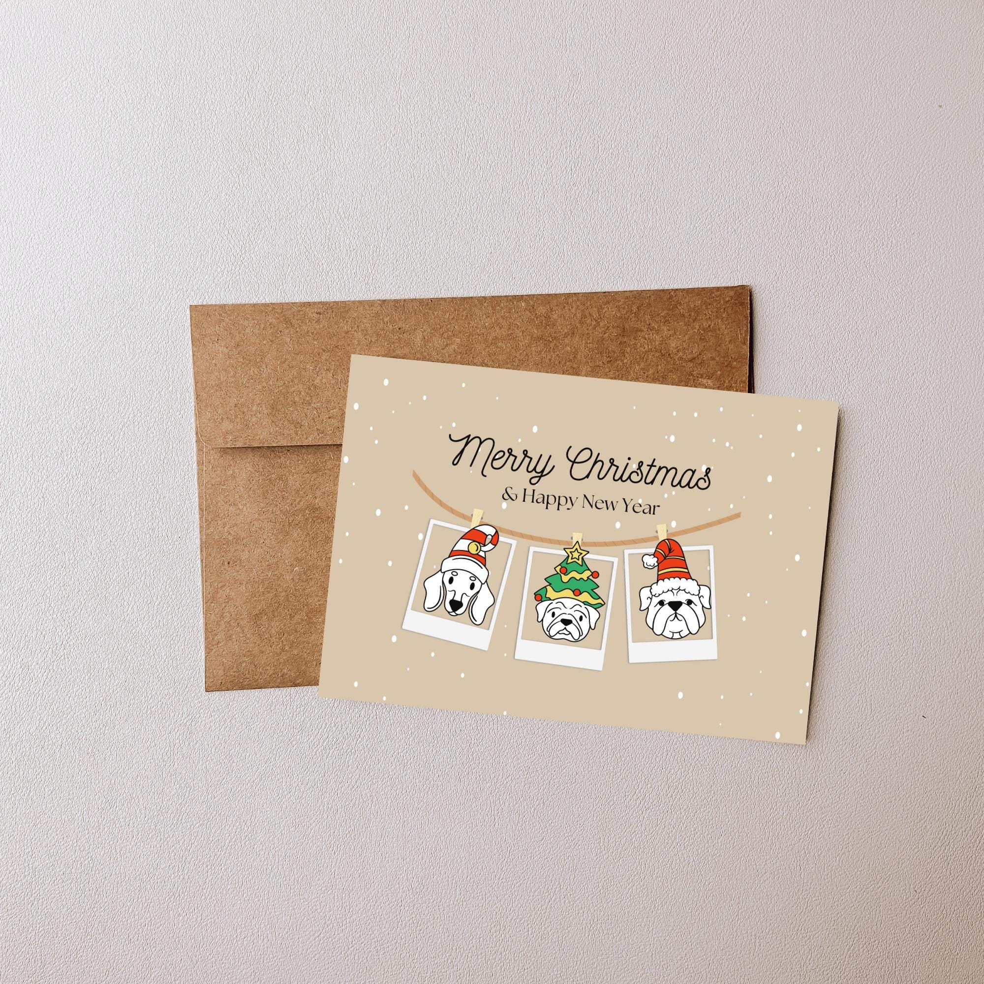 Dog Themed Christmas Cards: Blank Greeting Cards, Greeting Card Sets ...