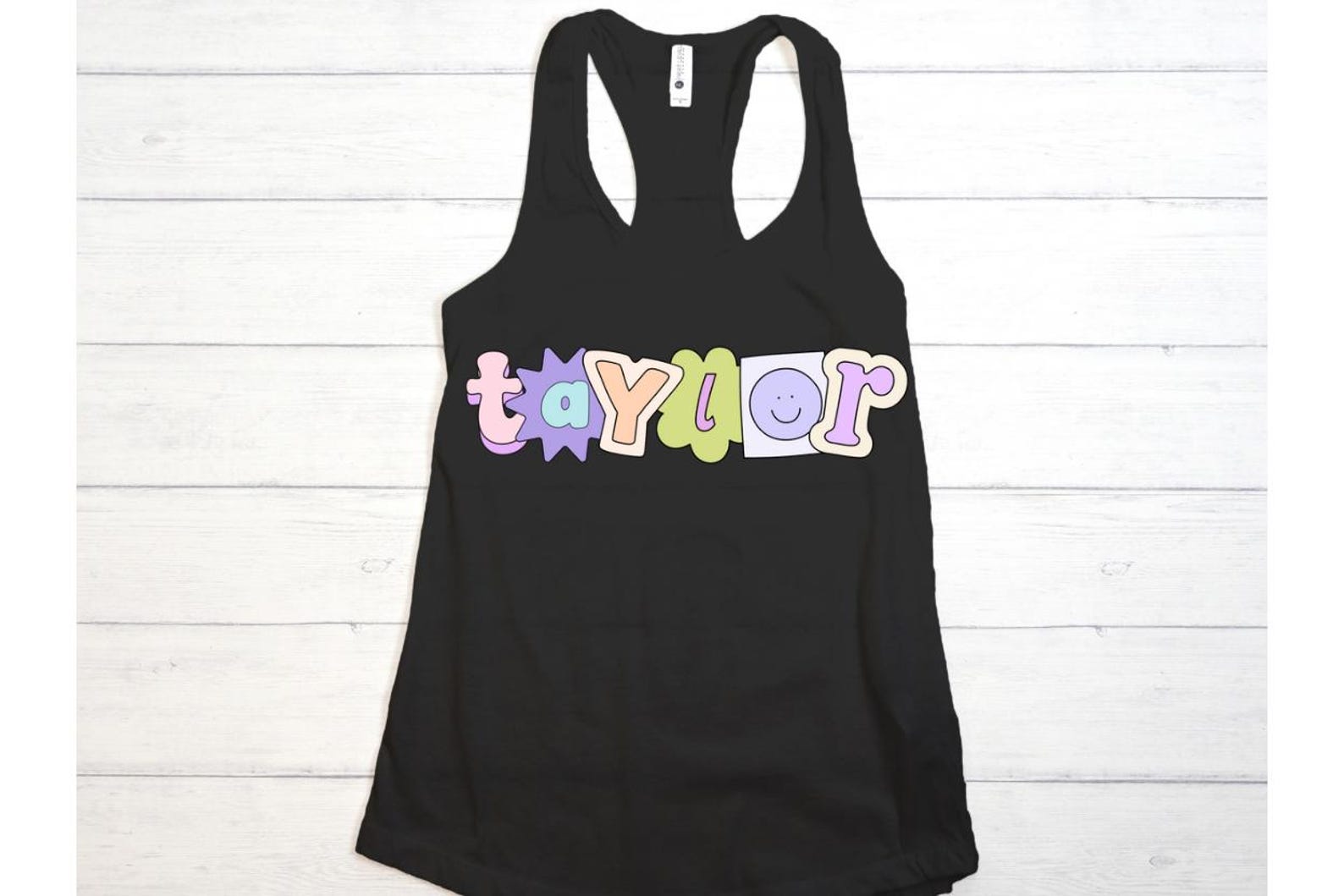 Retro Pastel Alphabet Set: PNG, SVG Letters for Sublimation, Clipart, T ...