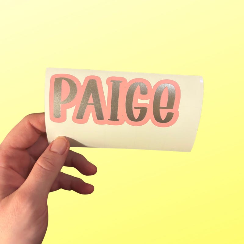 Layered Vinyl Decal - Etsy